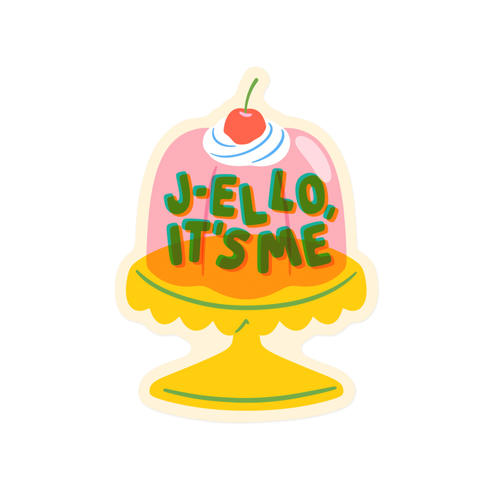 J-ello It's Me Gelatin Sticker – KANDS.CO